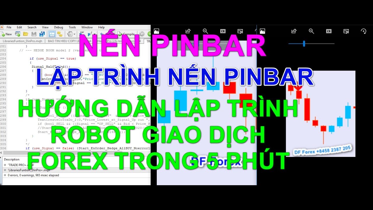 Tập 3 Code MQL4 (MT4) NẾN PINBAR